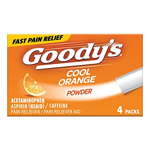 Goody's Extra Strength Headache Powder, Cool Orange Flavor, Dissolve ...