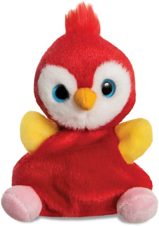 AURORA, 61392, Lora Scarlet Macaw Parrot, Palm Pals, 5In, Soft Toy, Red ...