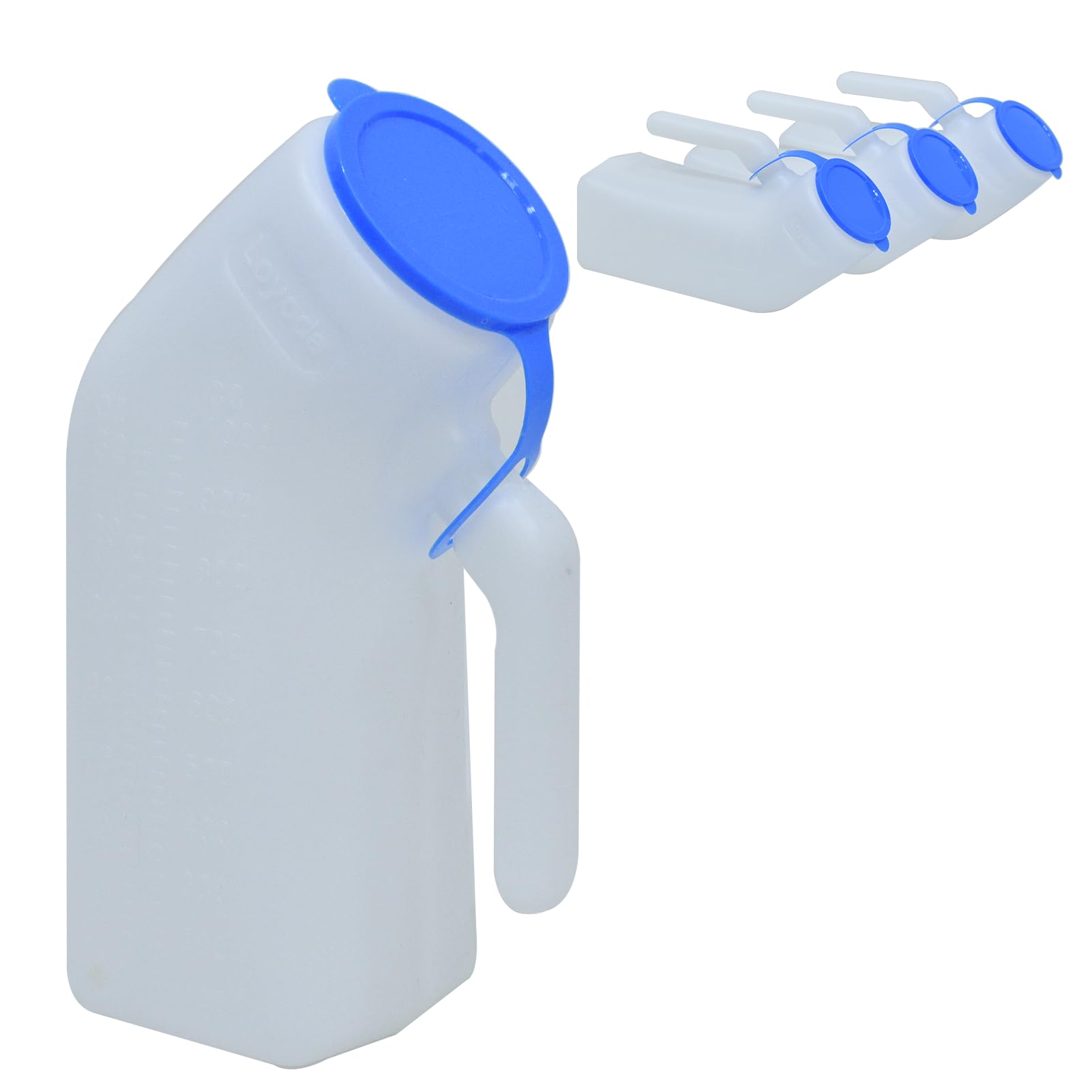 Loyoda 4 Pack - Urinals for Men 1000ml with Glow in The Dark Spill ...