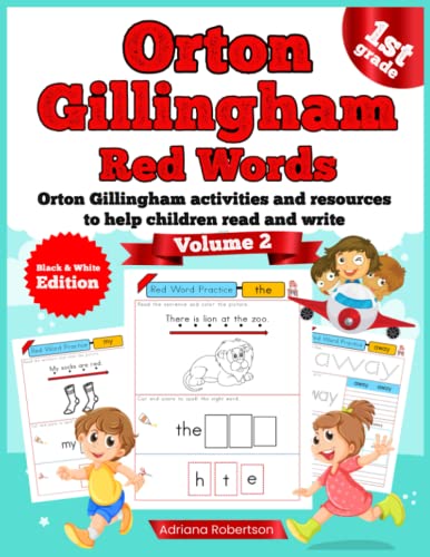 Orton Gillingham Red Words. Orton Gillingham activities and resources ...