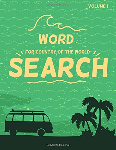 Amazon.com: Word Search: Word Searches for Country of the World ...