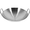 Amazon.com: Angoily Stainless Steel Wok, Non-Stick, 150": Home & Kitchen