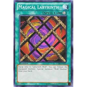 Amazon.com: Yu-Gi-Oh! - Labyrinth Wall (MRL-055) - Magic Ruler ...