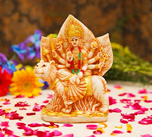 Buy The Razzle Box Durga Maa Murti | Goddess Maa Durga Devi Idol Patta ...