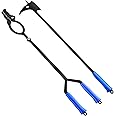 Amazon.com: Messon 40'' Heavy Duty Fire Tong and Fire Poker Set, Large ...