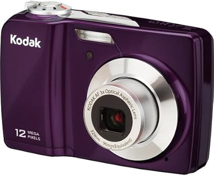 Amazon.com : Kodak EasyShare C182 12 MP Digital Camera with 3x Optical ...