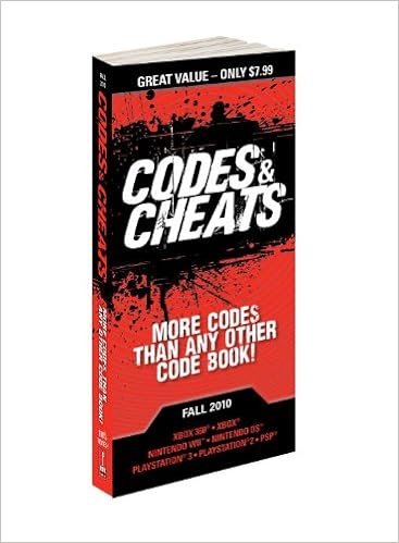 Bringing a new game home and immediately printing out cheat codes ...