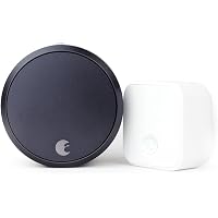 August Home Smart Lock Pro + Connect Hub - Wi-Fi Smart Lock for Keyless ...