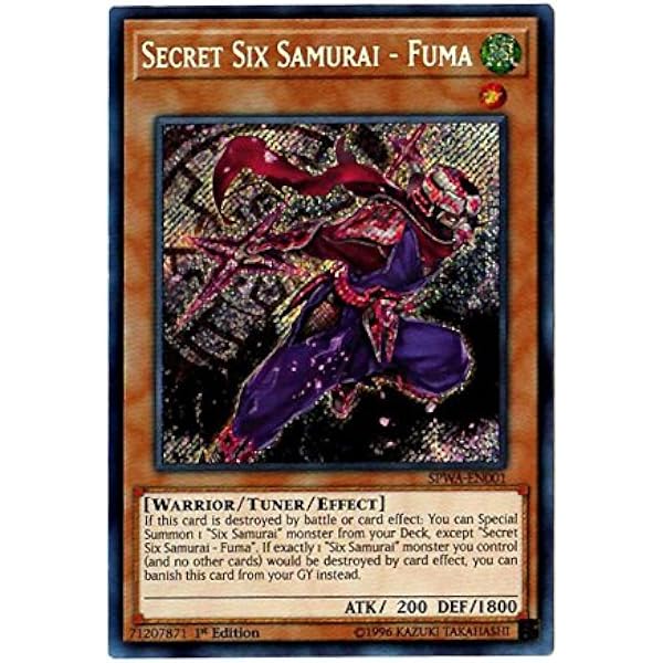 The Six Samurai - Kamon GLD2-EN018 Yu-Gi-Oh! Card