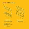 KODAK Film Case - for 5 Rolls of 35mm Films - Compact, Retro Steel Case ...