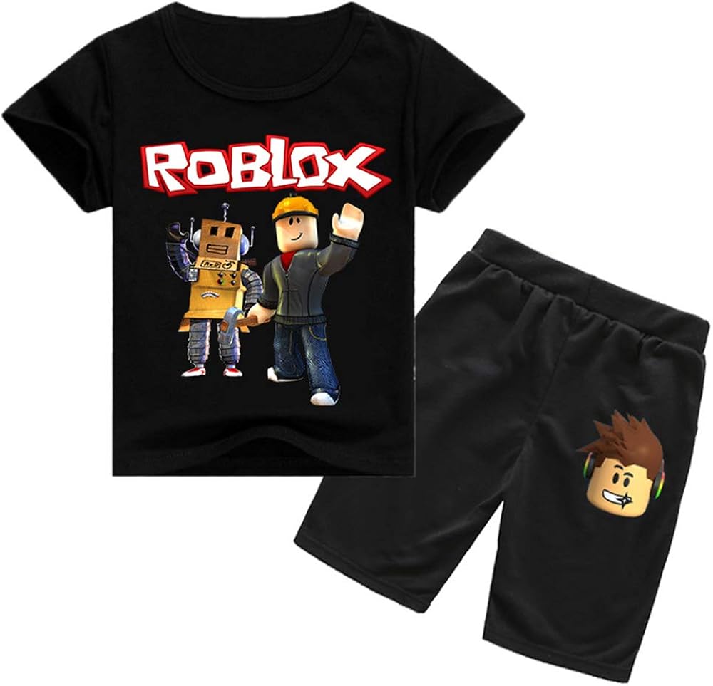 Roblox Pullover Rundhalsausschnitt Kurzarm Bedrucktes T-Shirt und ...