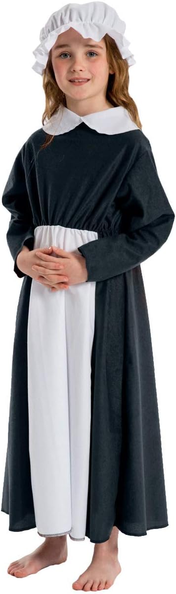 Charlie Crow Alice Victorian / Edwardian Maid Costume For Kids. 9-11 ...
