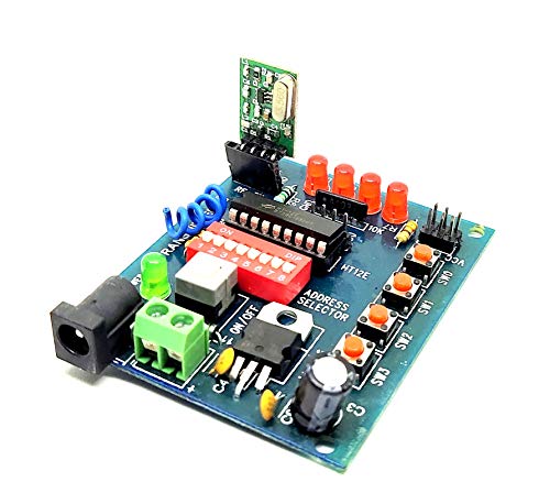 INVENTO 433Mhz Wireless RF Transmitter Receiver Board With HT12D HT12E ...