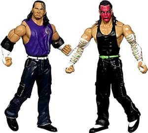 WWE WSS EXCLUSIVE MATT & JEFF HARDY FIGURES HARDY BOYZ: Amazon.co.uk ...