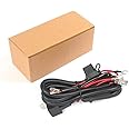 Amazon.com: Somaer 12V Horn Wiring Harness Kit For Car Truck Grille ...