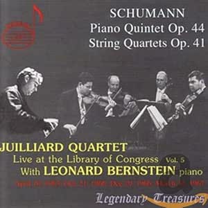 Robert Schumann, Leonard Bernstein, Juilliard Quartet - Schumann: Piano Quintet, Op. 44 / String ...