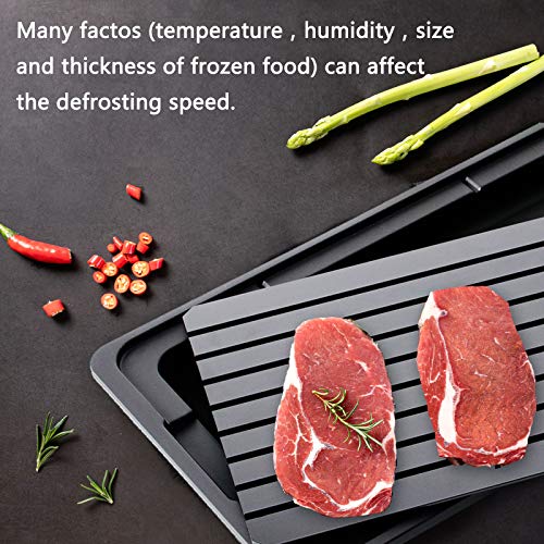 Defrosting Tray for Frozen Meat Rapid and Safer - Thawing Tray for ...