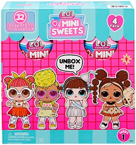 سعر LOL Surprise Loves Mini Sweets Dolls 4-Pack #2 Jolly Rancher ...