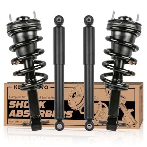 KUIPERAUTO 911533 189105 4PCS Front and Rear Complete Struts Coil ...