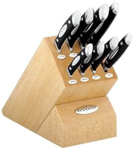 Amazon.com: Scanpan Classic Cutlery 9-Piece Knife Set with Block ...