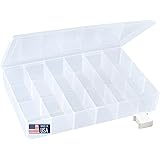 Amazon.com: Darice Clear S Organizer Storage Case, 10.25” x 6.75” x 1. ...