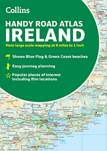 Collins Handy Road Atlas Ireland: Collins Maps: 9780008492564: Amazon ...