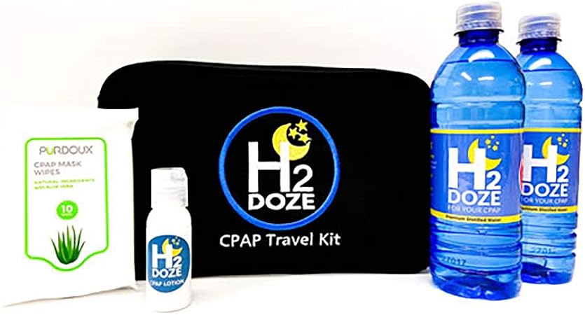 Amazon.com: H2Doze Distilled Water CPAP Travel Kit: Health & Personal Care