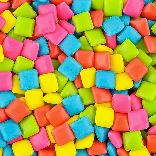 Chiclet Gum Tabs - Fun In The Sun Assorted Colors - Tropical Fruits Flavors Chewing Gums ...
