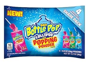 Amazon.com : Baby Bottle Pop Lollipop with Popping Powder Candy ...