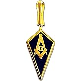 Amazon.com: Trowel with Square & Compass Masonic Lapel Pin - [Blue ...