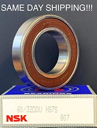 60/32-2RS NSK Ball Bearing Double Sealed 32x58x13mm 60/32 60/32-RS 60/ ...