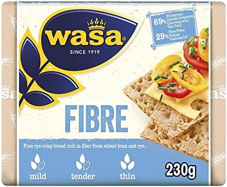 Wasa Fibre Rye Crispbread Crackers 230g price in UAE | Amazon UAE ...