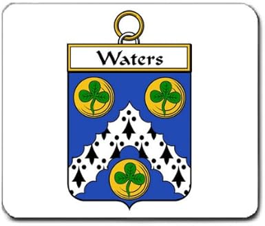 Amazon.com : Waters Family Crest Coat of Arms Mouse Pad : Clothing