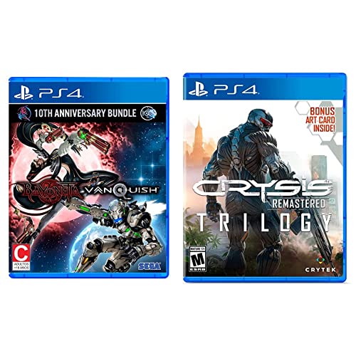 Bayonetta & Vanquish 10th Anniversary Bundle: Standard Edition - PlayStation 4 & Crysis ...
