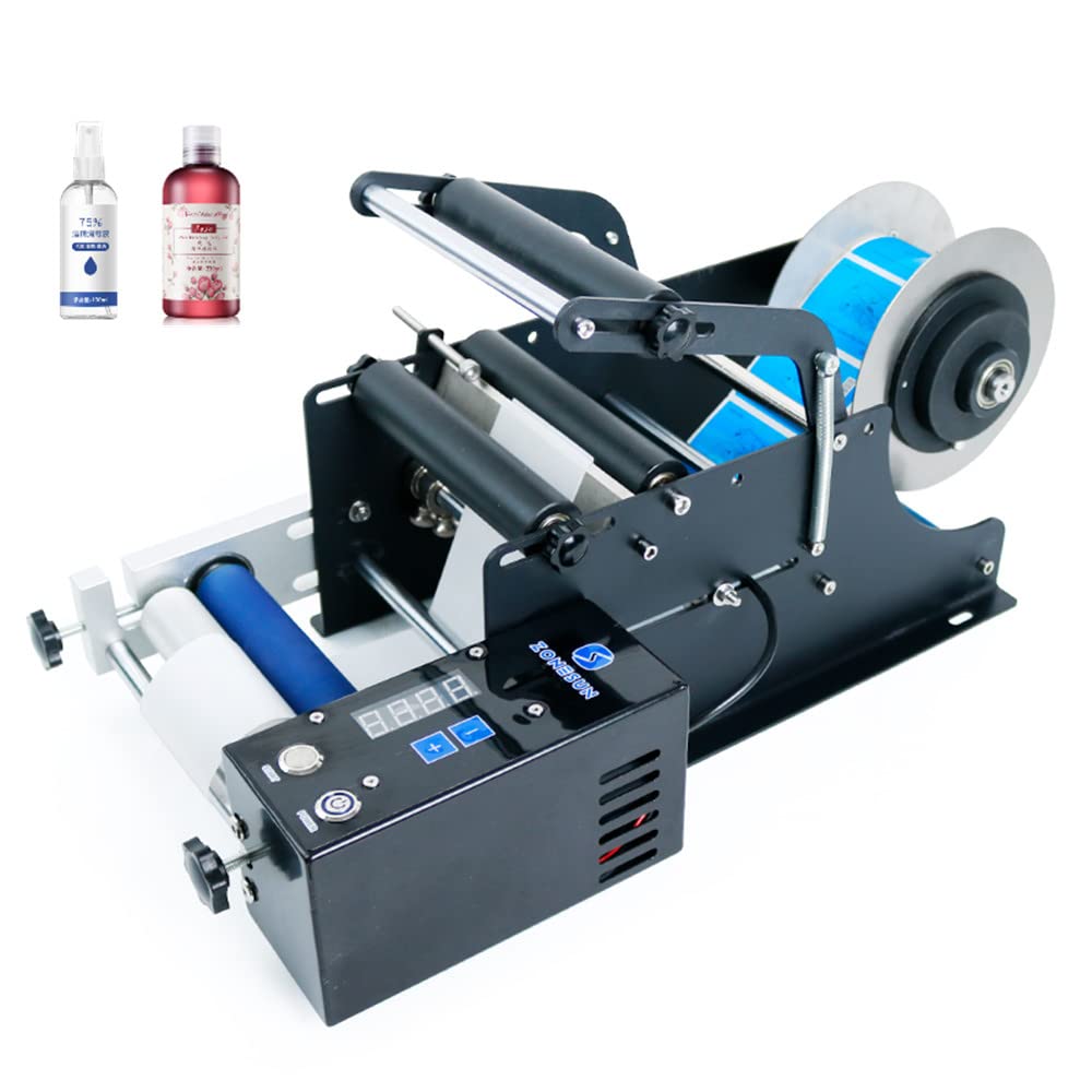 Mua ZONEPACK Semi Auto Electric Round Bottle Labeling Machine Sticker ...