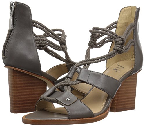 The Fix Women's Jackson Rope-Tie Block Heel Dress Sandal, Black, 8 B US ...