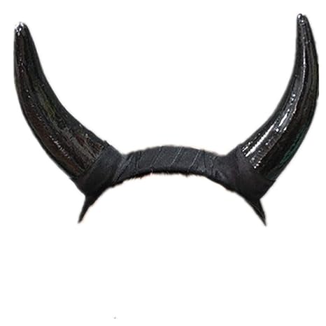Amazon.com: Kangsanli New Bull Animal Horn Headband Fancy Dress Up ...