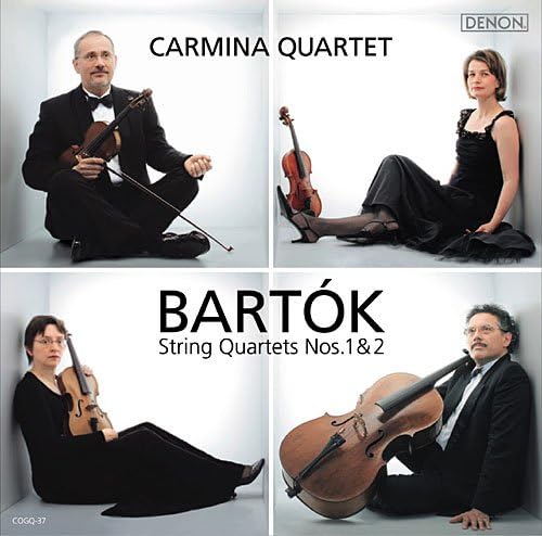 Bartok: String Quartets Nos. 1 & 2 by Carmina Quartet: Amazon.co.uk: CDs & Vinyl