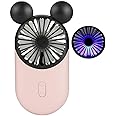 Amazon.com: Kbinter Cute Personal Mini Fan, Handheld & Portable USB ...