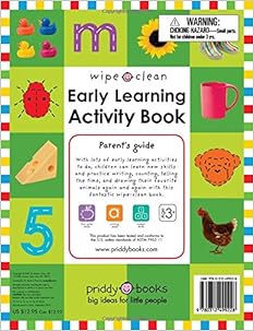 Amazon.com: Wipe Clean: Early Learning Activity Book (Wipe Clean Early ...