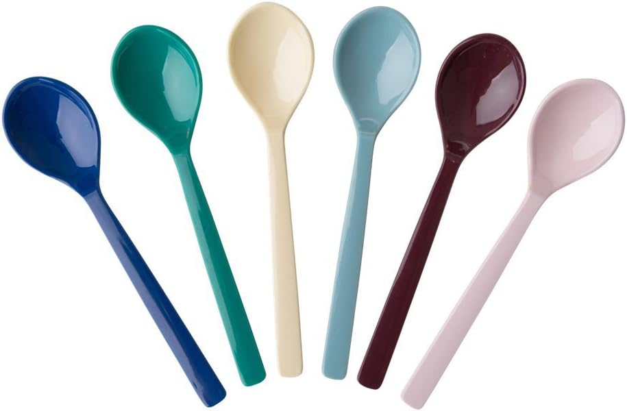 Urban Colors Rice Melamine Tea Spoons Set of 6 – BigaMart