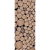 Empilé rondins coupés Wallpaper - 263212 Windsor Wallcoverings: Amazon ...