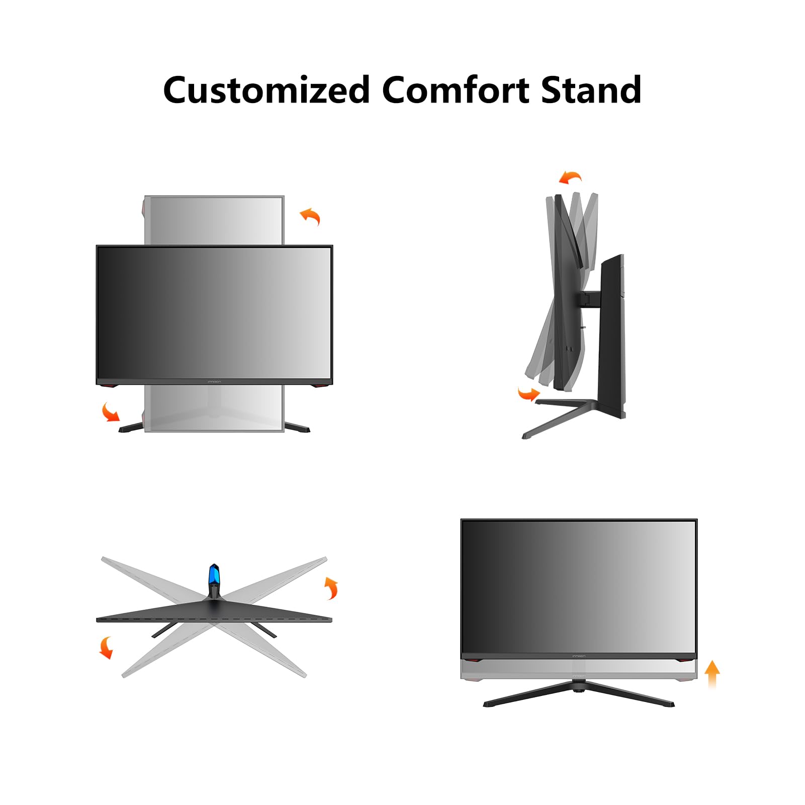 INNOCN 27 Inch QHD 2560 X 1440p 180Hz Fast IPS Gaming Monitor, FreeSync ...