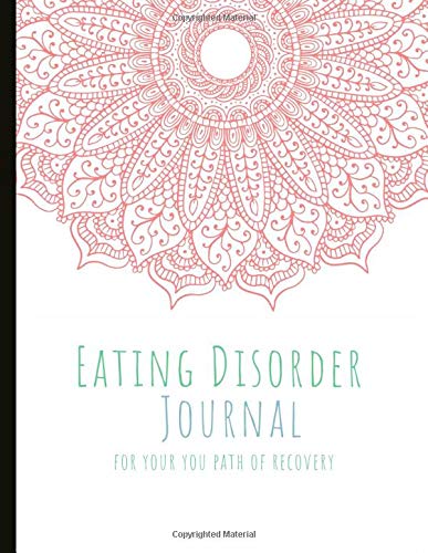 Eating Disorder Journal: Beautiful Journal To Track Food & Meals ...