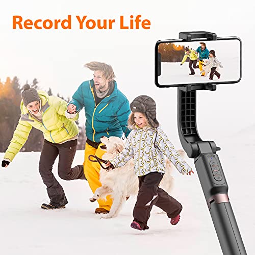 Gimbal Stabilizer for Smartphone with Extendable Selfie Stick and ...
