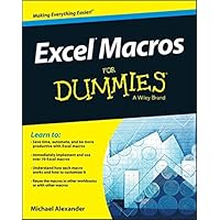 Excel Macros For Dummies: Alexander, Michael: 9781119089346: Amazon.com: Books