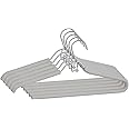 Amazon.com: Spring Fever Foam Padded Clothes Hangers with Hooks ...
