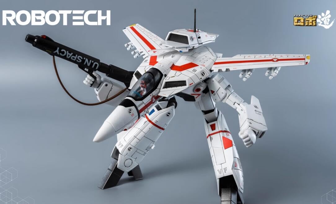 Mua AC ThreeZero Macross 8 Inch ROBO-DOU VF-1J Rick Hunter Robot Armored Transformable Action ...