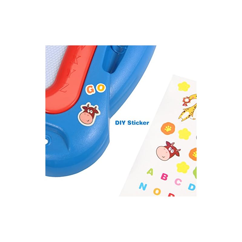 Magnetic Drawing Board for Kids, Geekper 16 Inch Magnet Drawing Pad ...