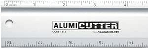 Alumicolor Straight-Edge Alumicutter Size: 18",Silver : Arts, Crafts ...
